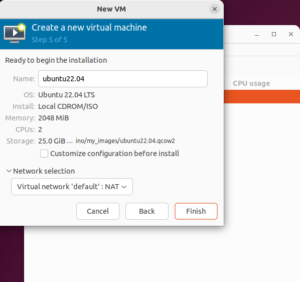 KVM (with GUI) | 市野メモ